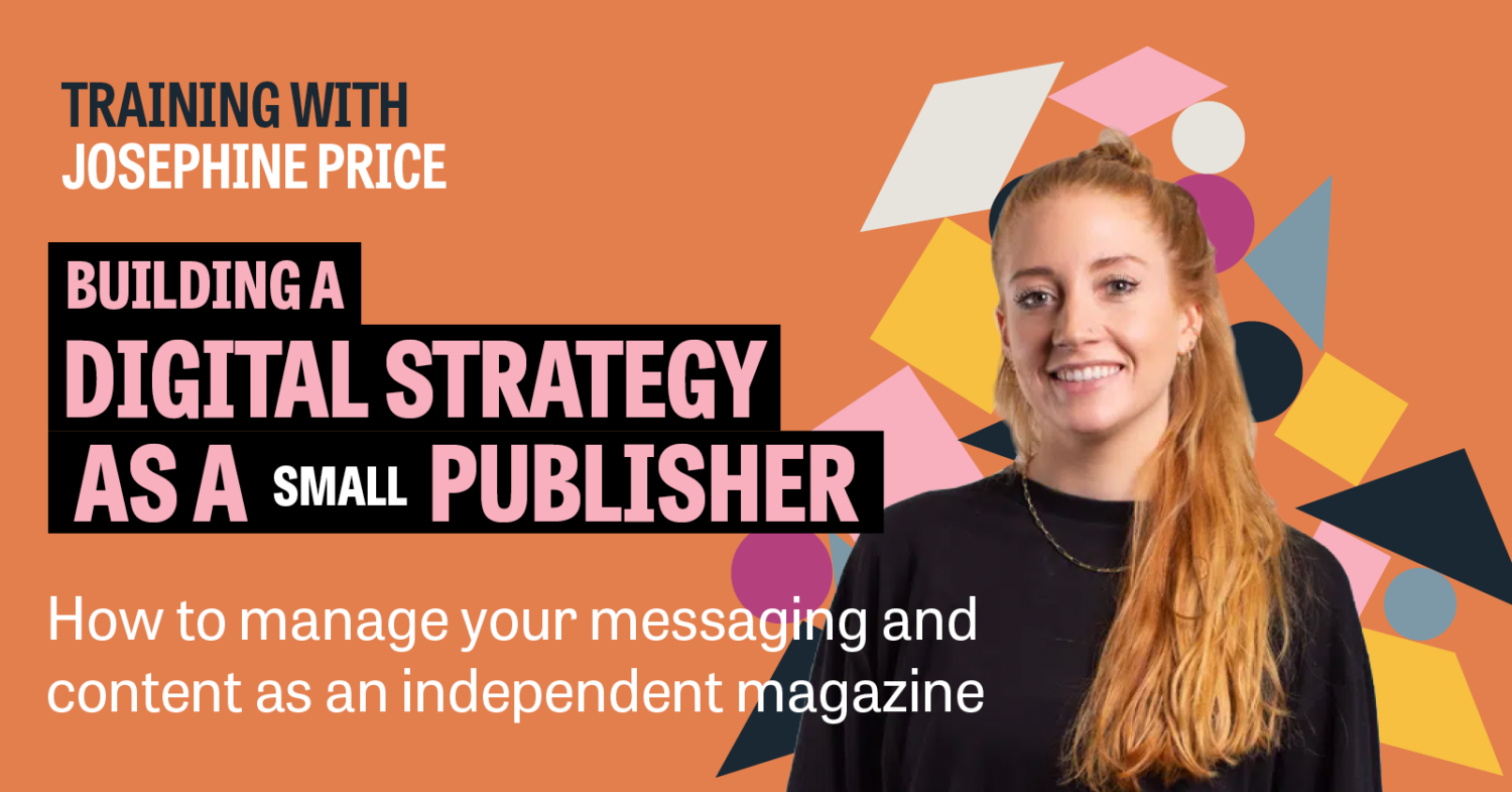 Training: Building a Digital Strategy as a Small Publisher – 16 July ...